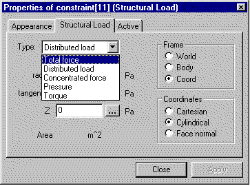 Adding a Load to FEA Parts